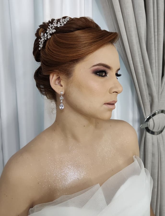 Coroa Lotús – Suzana Andrade Noivas